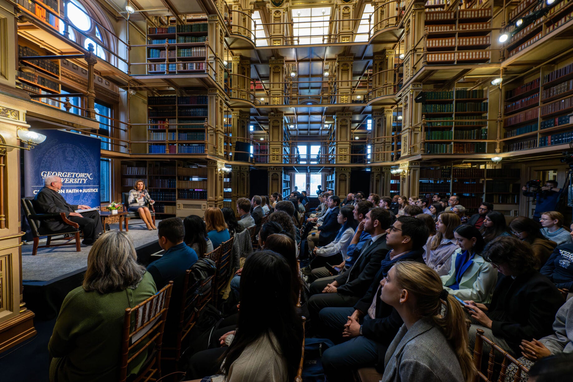 Nancy Pelosi’s Advice to Georgetown Students: Know Your ‘Why’ | Center ...