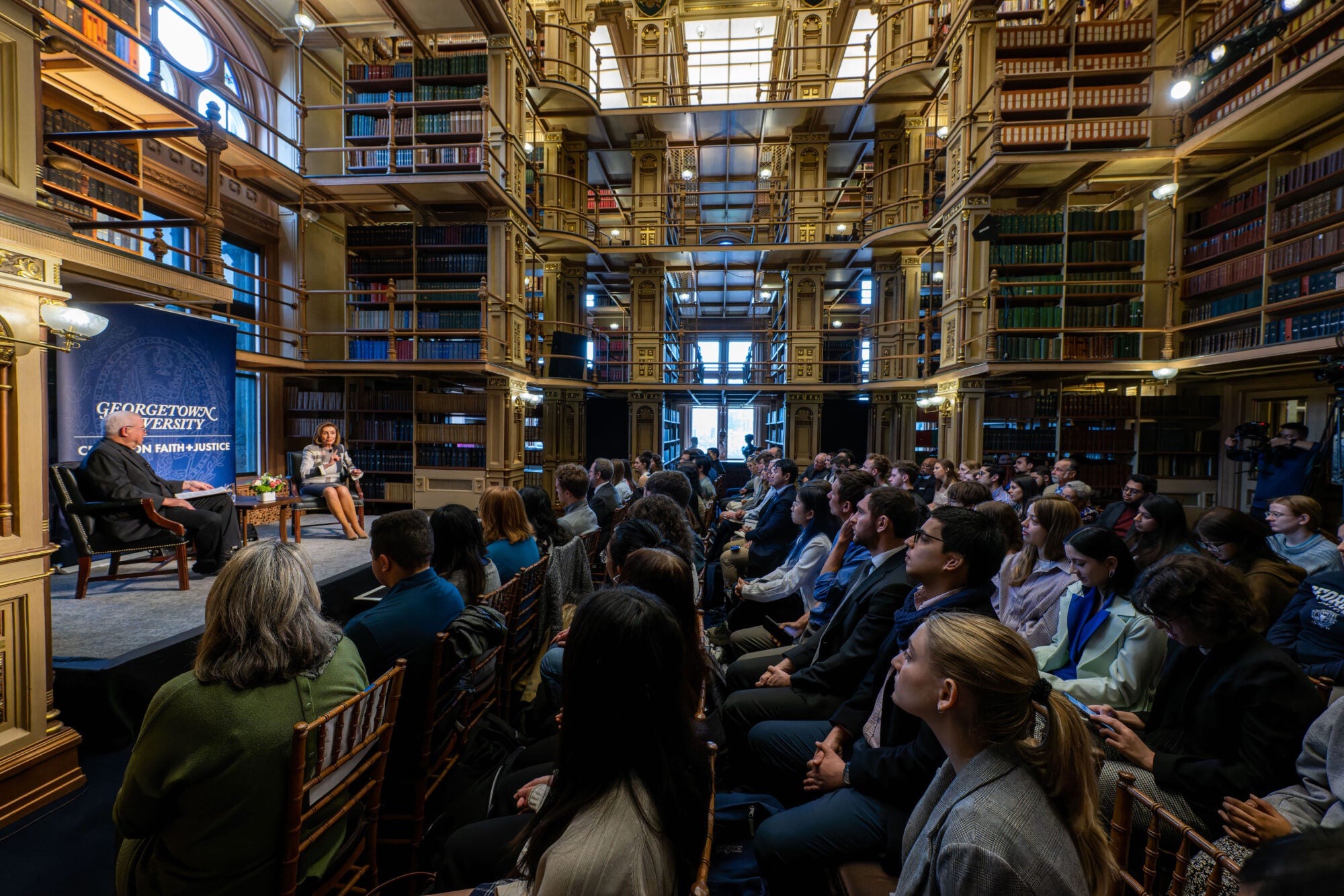 Nancy Pelosi’s Advice to Georgetown Students: Know Your ‘Why’ | Center ...